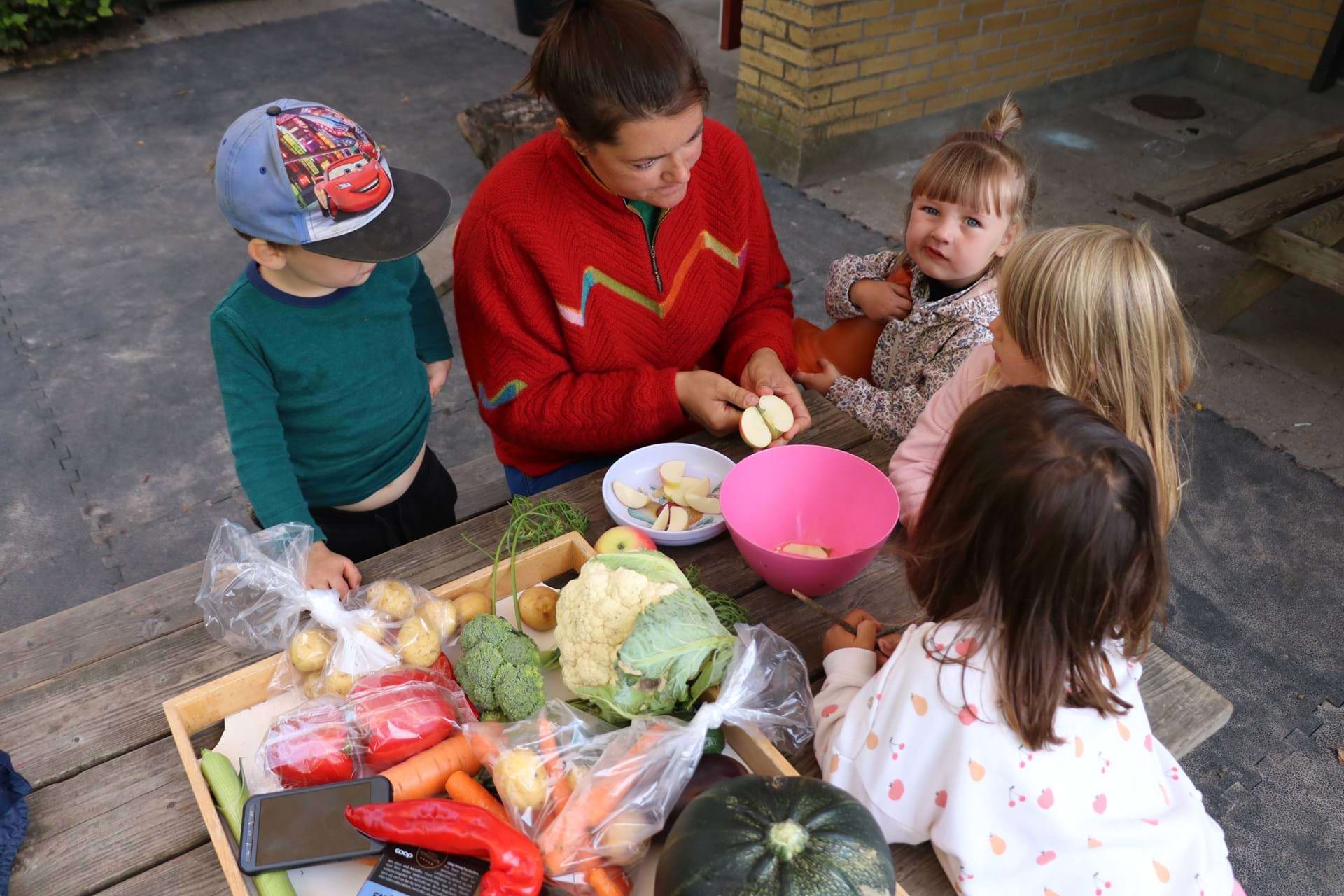 Kontakt en afdeling eller en leder